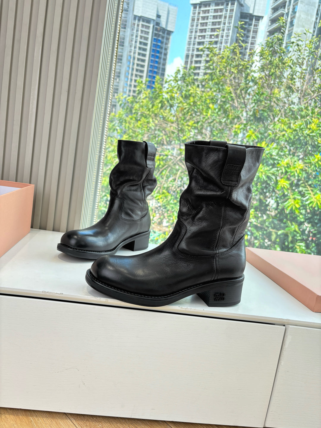 Miu Miu Deri Bot – Monzo Brands